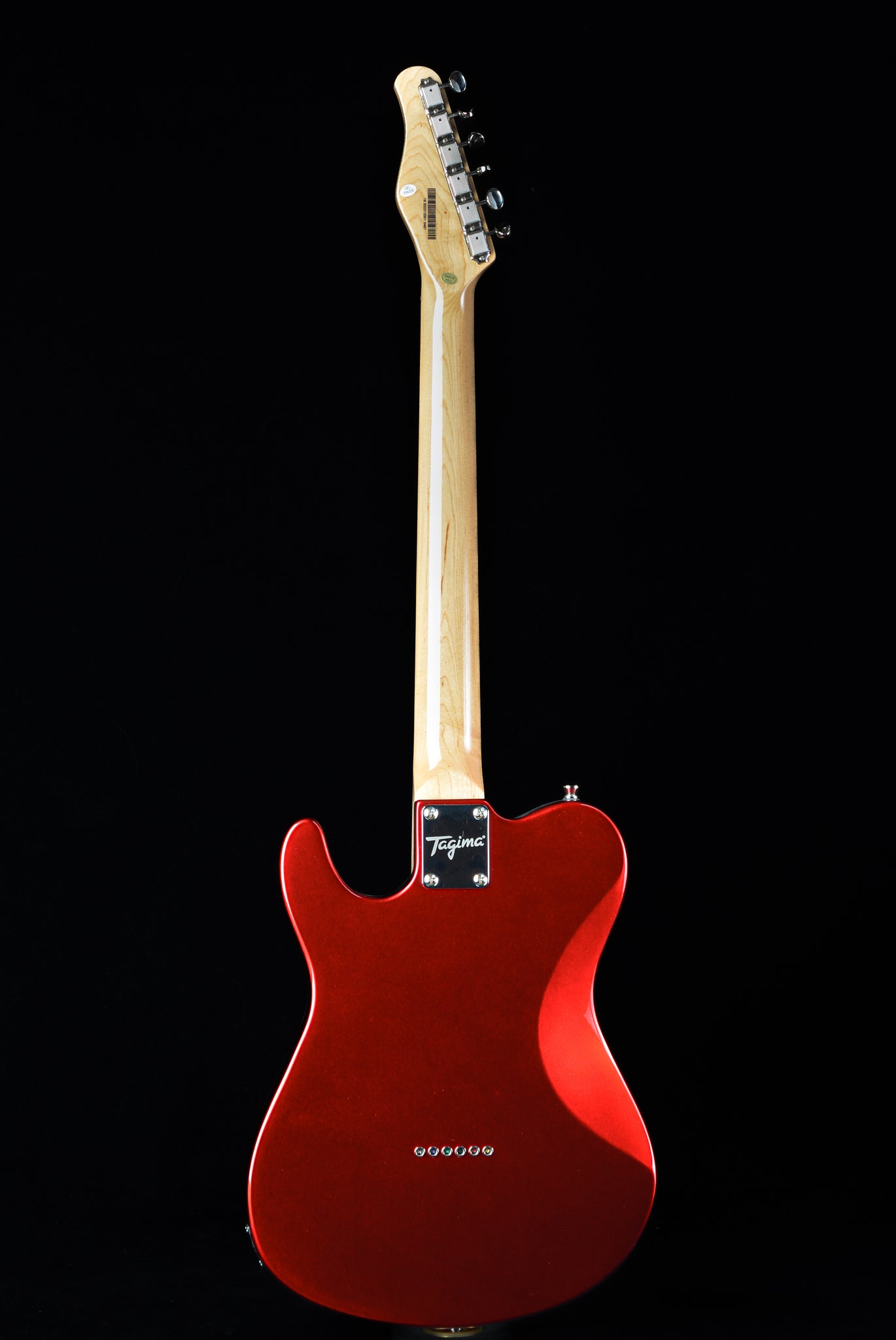 Tagima Classic Series T-550 Candy Apple Red with White Pickguard - Use ...